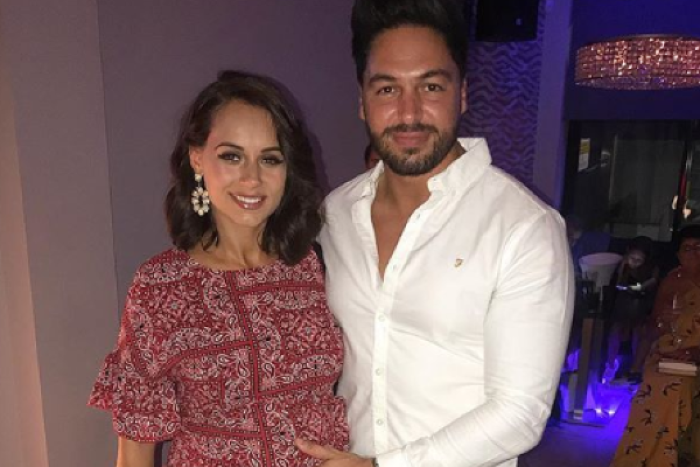 Congratulations: Towie star Mario Falcone is a father