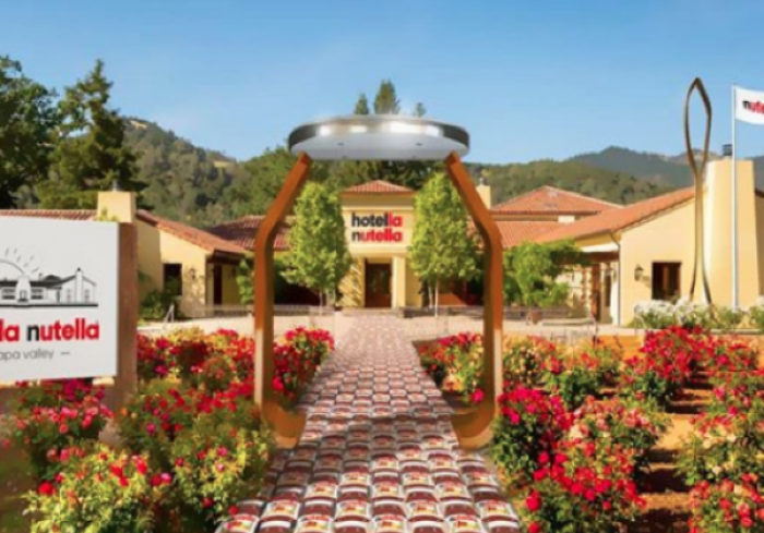 This Nutella themed hotel is the ideal getaway for fans of the...