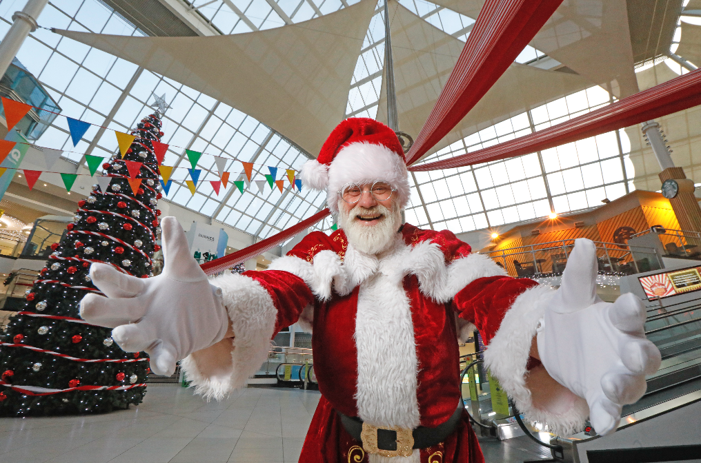 Santa Claus is back with a bang this Christmas at The Square...