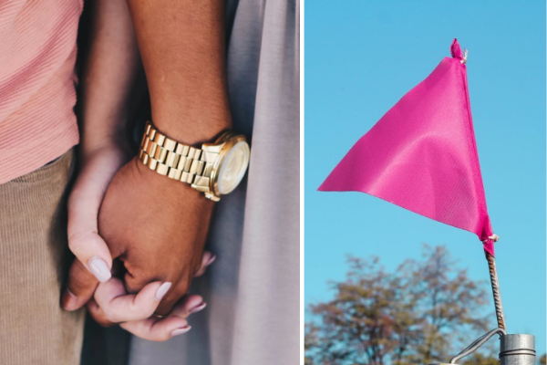 ‘Pink flags’ are the new relationship warning signs that...