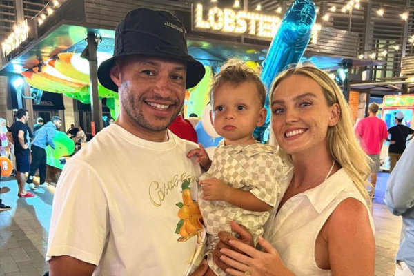 Perrie Edwards teases two-year-old son Axel’s feature on her...