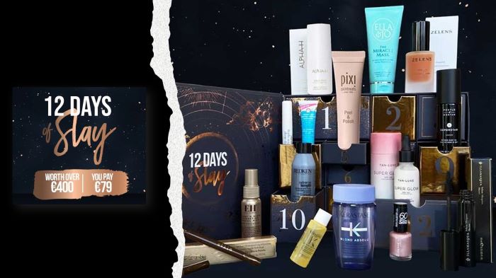 The Cloud 10 Beauty 12 Days Of Slay Gift Set is back, and it’s...