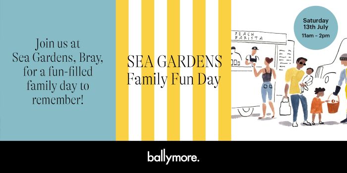 Ballymore hosts family fun day at Bray’s new Sea Gardens this...