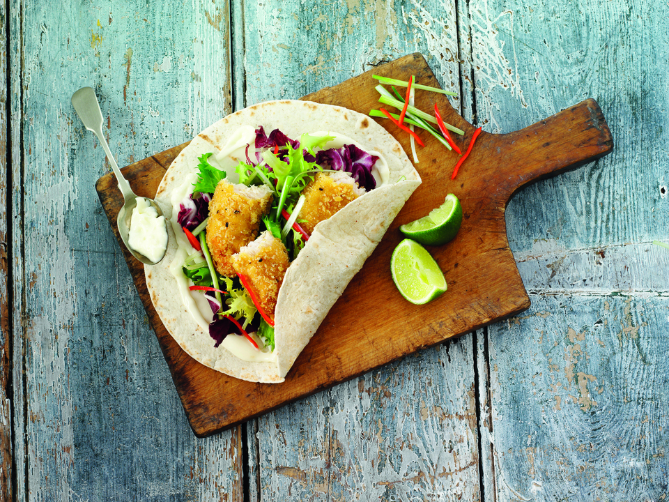 Southern Soul Goujons wrap | MummyPages.ie