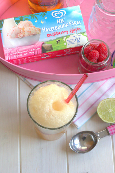 Raspberry float | MummyPages.ie