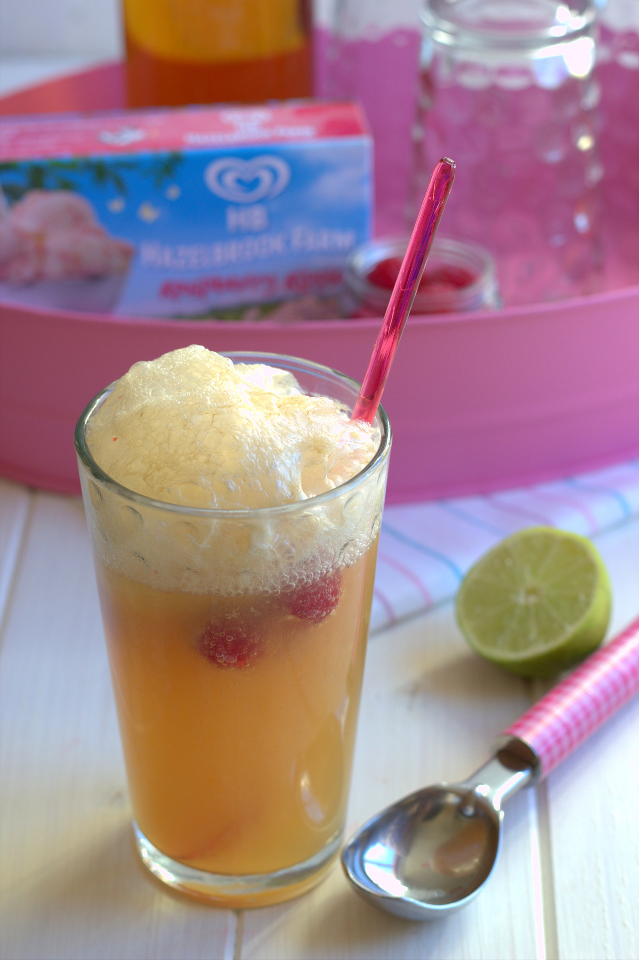 Raspberry float | MummyPages.ie