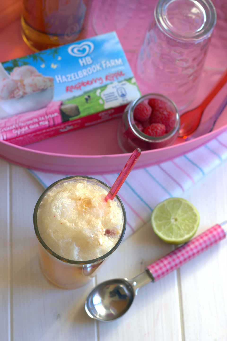 Raspberry float | MummyPages.ie