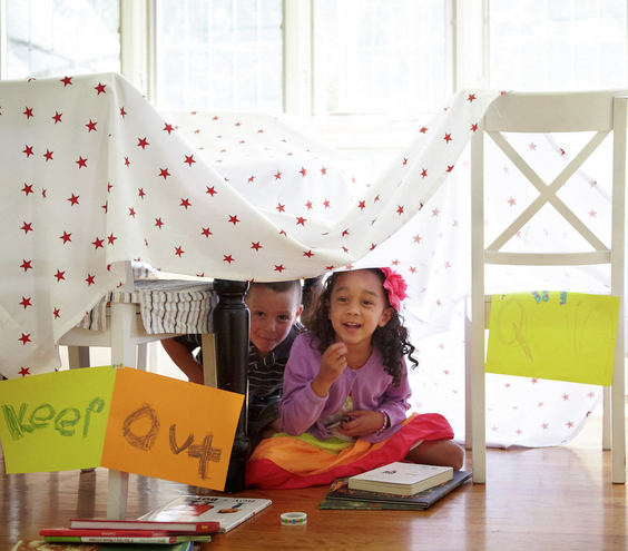 Tips for building the best kids’ fort