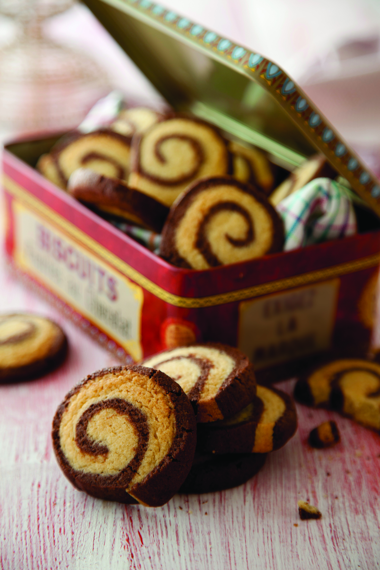 Chocolate swirl biscuits | MummyPages.ie