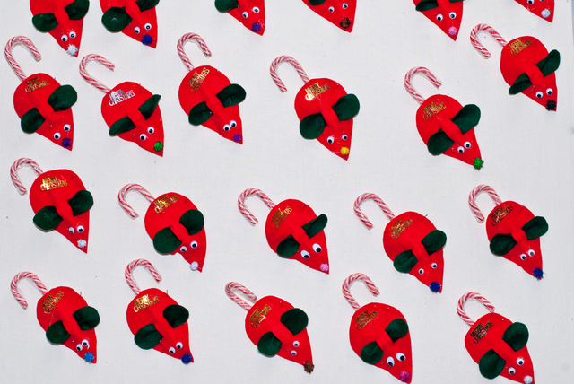 Candy cane mice