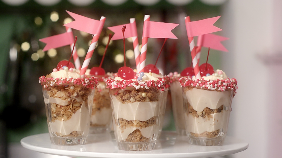 Mini chestnut cheesecake sundaes | MummyPages.ie