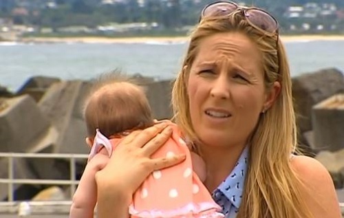 Courageous mum saves newborn baby from savage attack