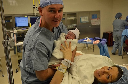 Parents and doctors get an unexpected surprise at birth of baby...
