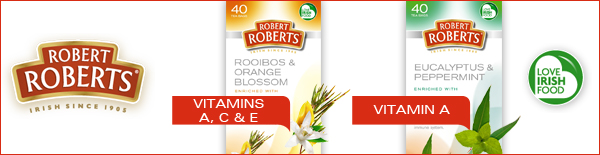 New teas with added vitamins from Robert Roberts