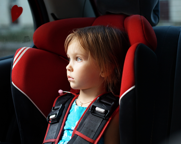 Toddler spends 14 hours trapped in car after crash