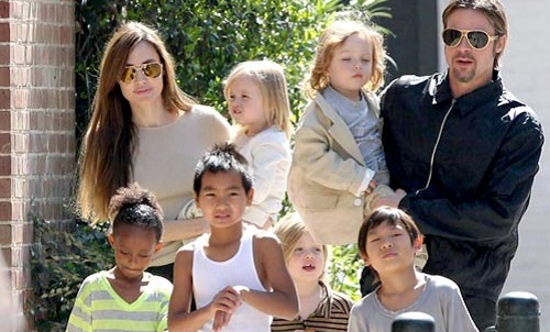 Brad Pitt unveils special tattoo tribute to his family