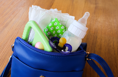 10 things you’ll find at the bottom of your baby bag