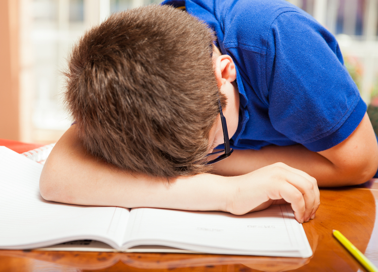 The reality of helping your child with their homework