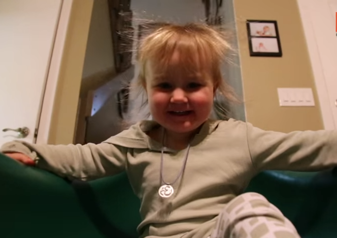 Toddler stuns thousands after honing THIS skill before learning...