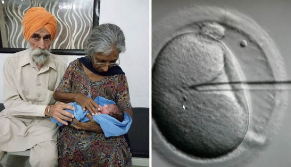 72-year-old woman welcomes her first child after starting IVF...