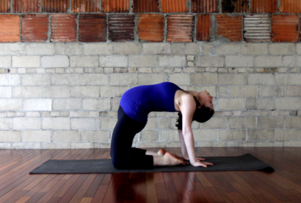 Simple yoga stretches for stiff and sore muscles