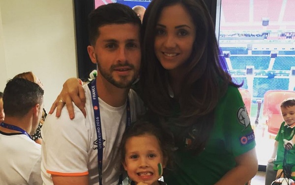 Shane Long’s wife shares beautiful reunion moment between...
