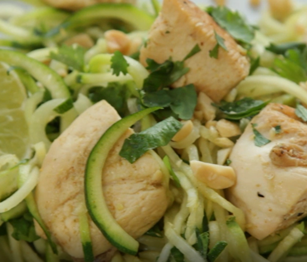 Zesty Chicken Courgetti