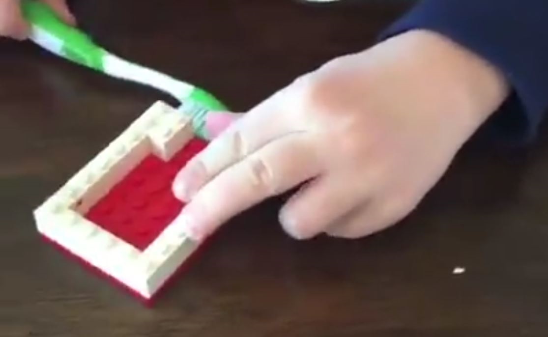 This genius hack uses LEGO to teach kids about dental health