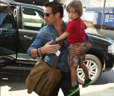 Hollywood dad-of-two reveals endearing tradition on return to...